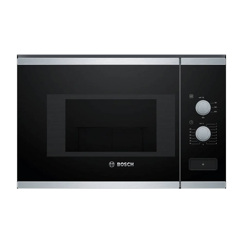 BOSCH MICROWAVE OVEN BUILT-IN 20L S/S WITH BUTTON